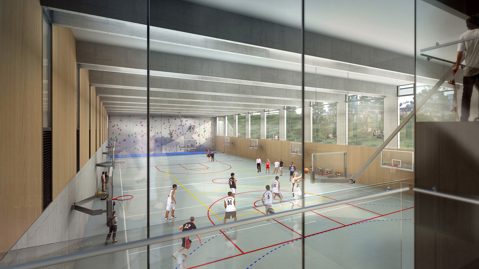 Marcel Sembat Gymnasium | Projects | enia architects