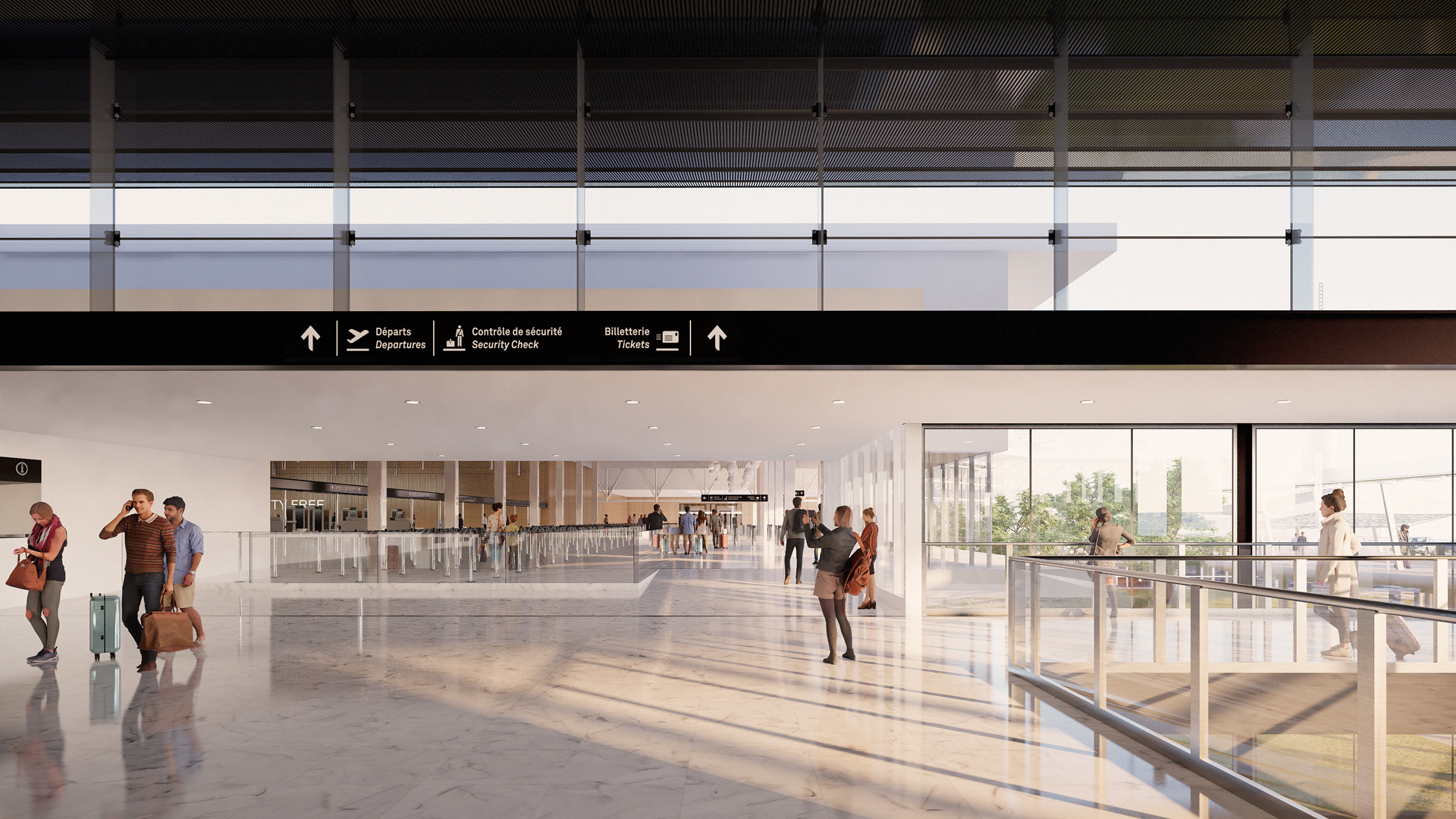Aéroport de Bordeaux | Projets | enia architectes