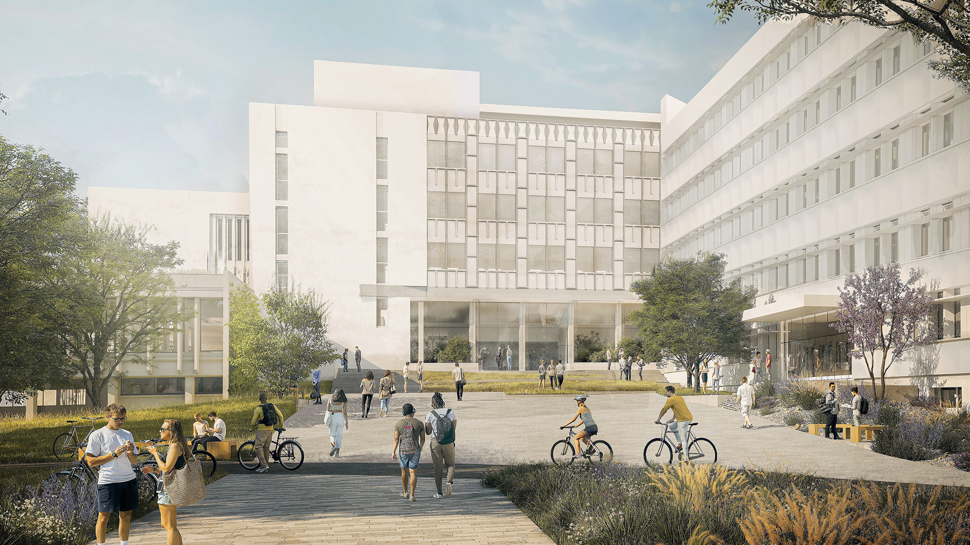 Rennes University Campus | Projects | enia architects