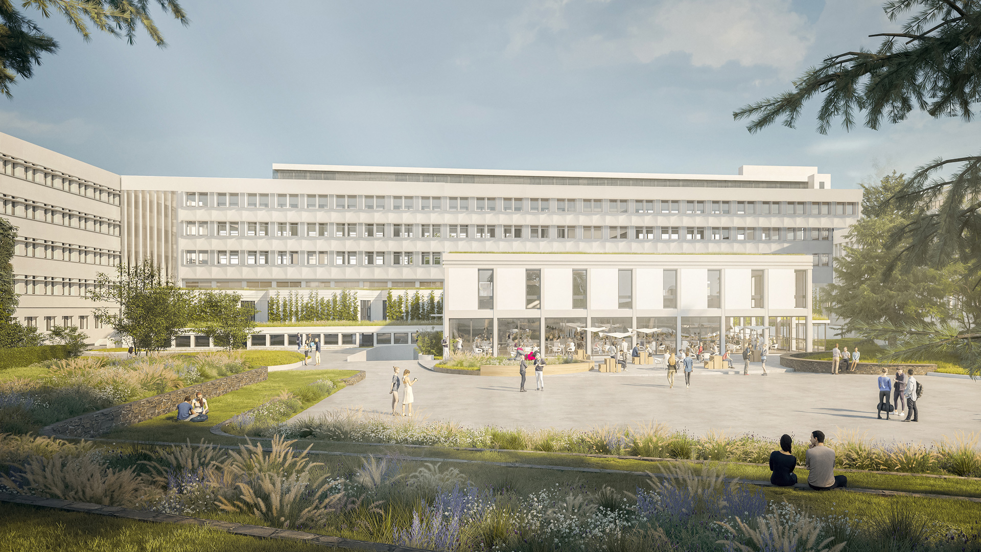 Rennes University Campus | Projects | enia architects