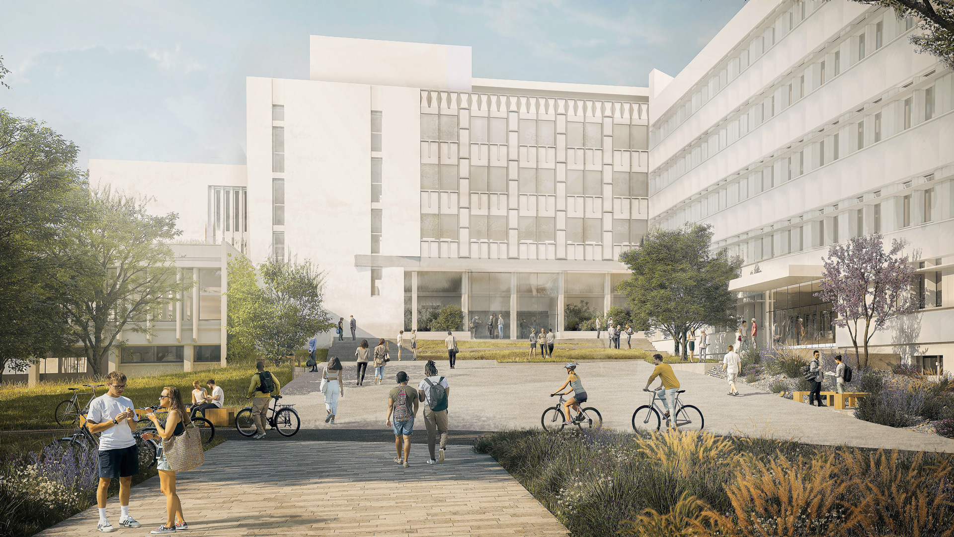 Campus de l'Université de Rennes | Projets | enia architectes